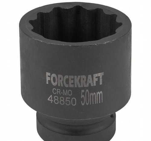 Головка ударная 1", 50мм (12гр.) forcekraft FK-48850