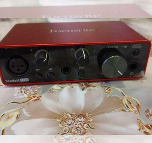 Звуковая карта focusrite scarlett solo 3rd gen