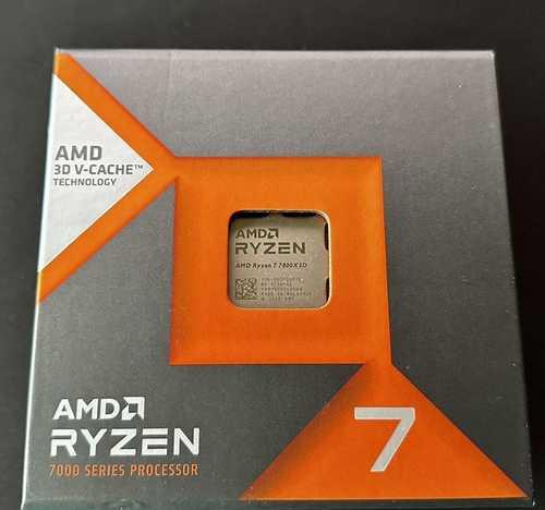 AMD Ryzen 7 7800X3D OEM/BOX новые наличие