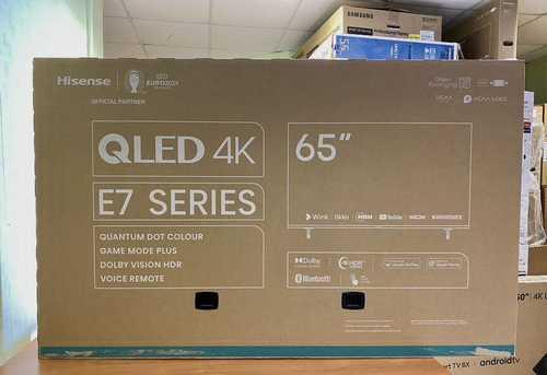 Новый Hisense 65 4K SMART TV WiFi 2024