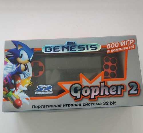 Sega genesis gopher 2 500 игр