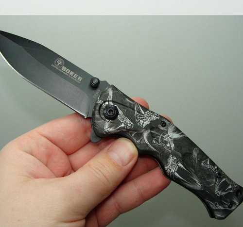 Нож Cкладной Premium Boker 048 Black Cobra