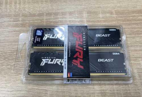 Kingston Fury DDR4 2x8Gb (16Gb)