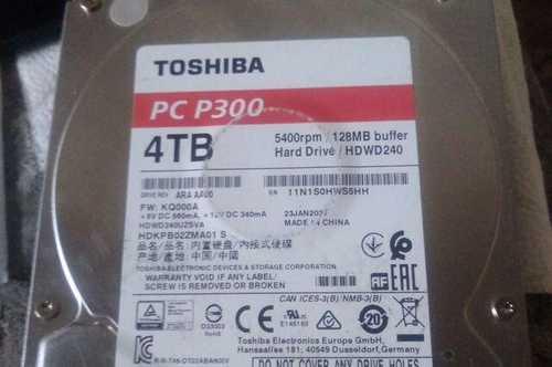 HDD 4Tb Toshiba pc p300