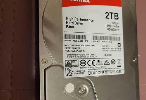 HDD 2Tb Toshiba P300