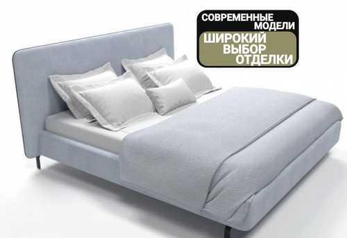 Лофт Дизайнерская кровать двуспальная