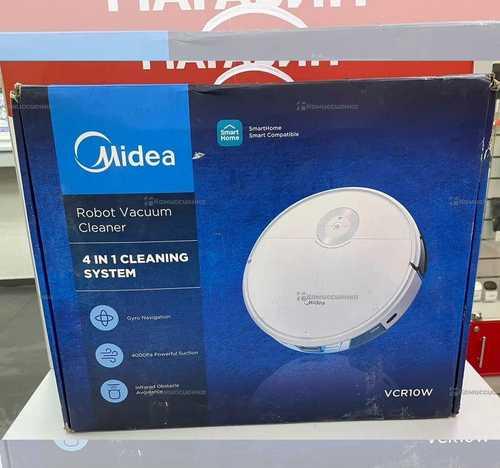 П43 Робот пылесос Midea vcr10w