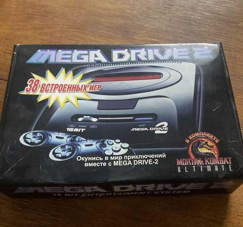 Игровая приставка sega mega drive 2