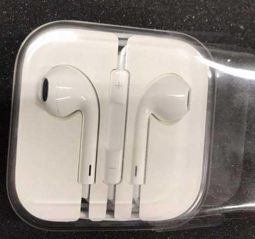 Наушники apple earpods 3,5 мм проводные оригинал