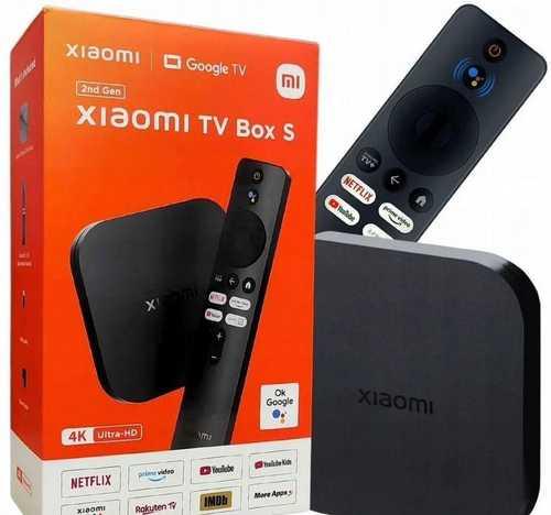 Медиаплеер Xiaomi Mi TV Box S 2nd Gen / Глобал