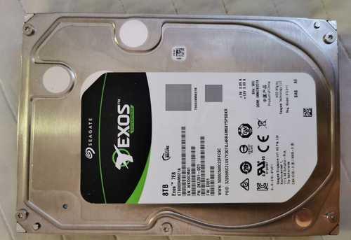 Seagate Exos 8 Tb SAS новый (не SATA) - последний