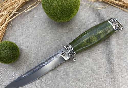 Нож "Смерш", клинок сталь K340, со следами ковки