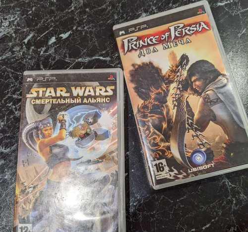 Игры psp star wars и prince Persia