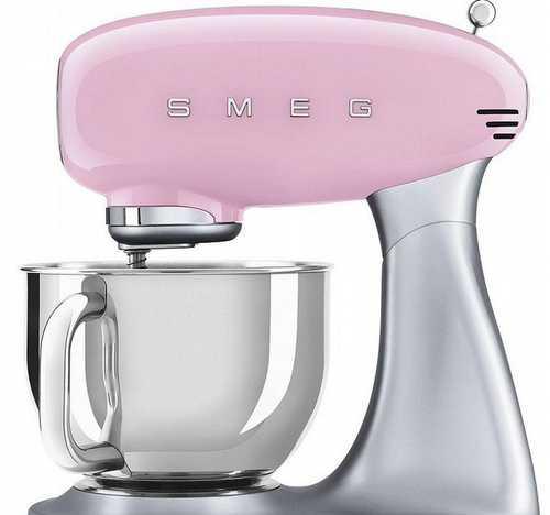 Планетарный миксер smeg SMF02pkeu Розовый