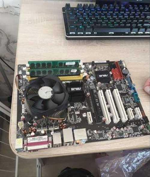 Материнская плата asus P5B - plus