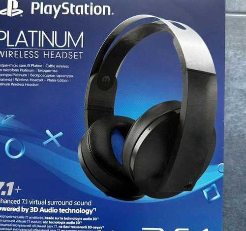Наушники sony playstation 4 platinum