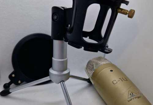 Микрофон Behringer C-1U + Подставка