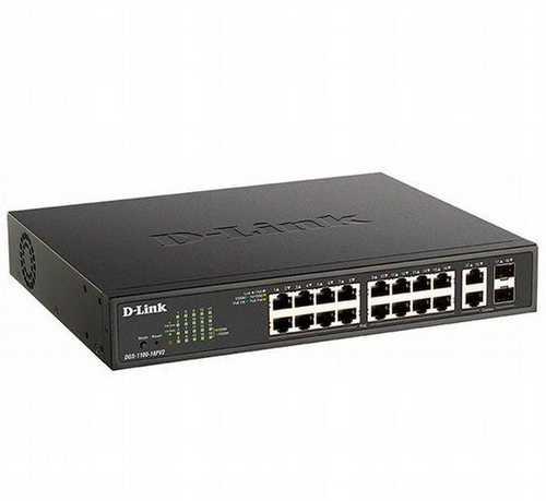 D-Link DL-DGS-1100-18PV2/A3A коммутатор POE