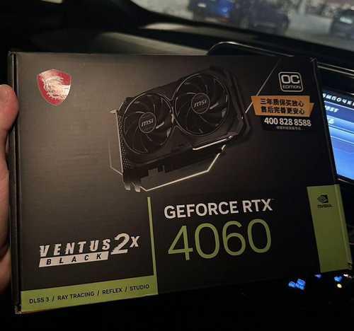 Видеокарта msi geforce rtx 4060 ventus 2x