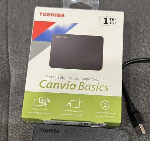 Toshiba 1 tb внешний жесткий диск