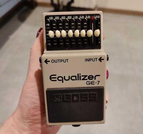 Гитарная педаль boss ge-7
