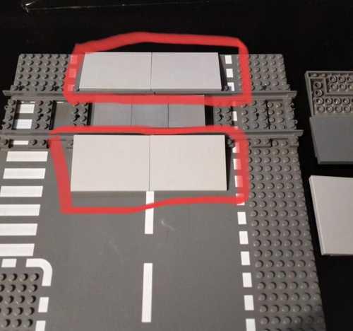 Лего переезд оригинал детали цена за пару