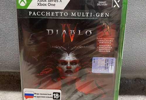 Диск Diablo IV xbox (новый)