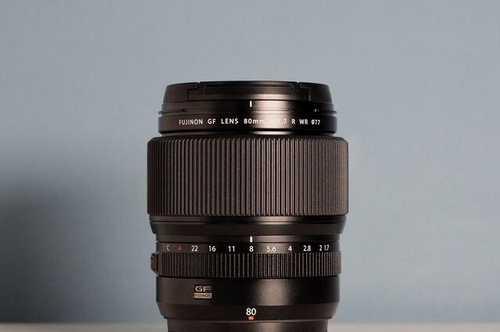 Fujifilm GF 80mm f/1.7 R WR Like New рст