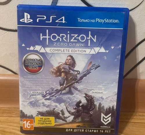 Диск на ps4 "horizon"