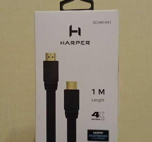 Hdmi кабель harper 1 метр