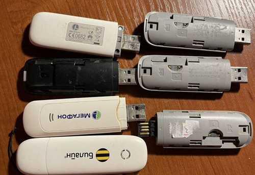 3G модемы USB б/у. цена за все