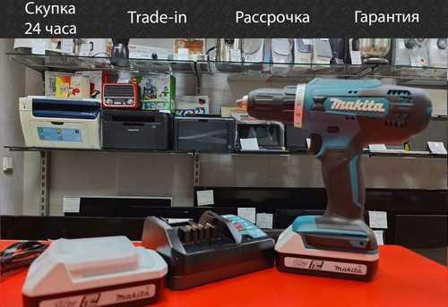 Аккумуляторная дрель-шуруповерт Makita DF488D