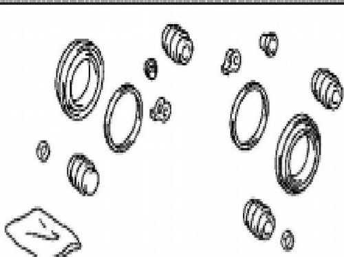 Ремкомплект суппорта