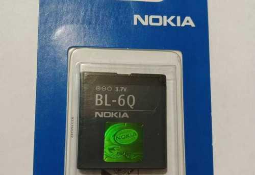 Аккумулятор BL-6Q для Nokia 6700C оригинальный