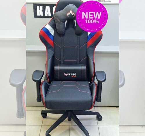 Новое Кресло игровое Бюрократ Viking 4 Aero Rus