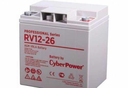CyberPower Аккумуляторная батарея RV 12-26 12V/26A