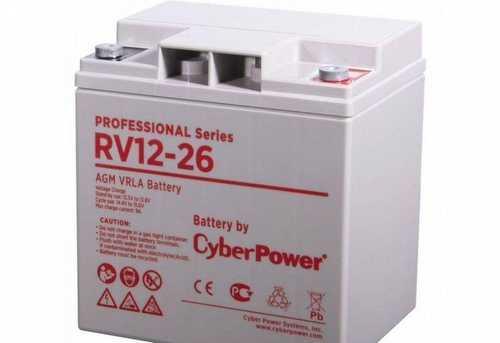 CyberPower Аккумуляторная батарея RV 12-26 12V/26A