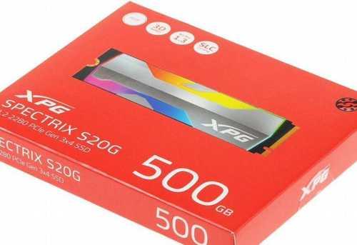 500 гб SSD M.2 Накопитель Adata XPG Spectrix S20G