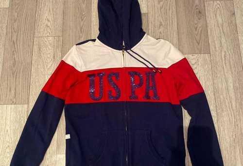 Зип худи U.S. polo assn
