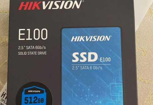 SSD Hikvision 512Gb на гарантии