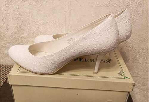 Туфли свадебные 39 размер