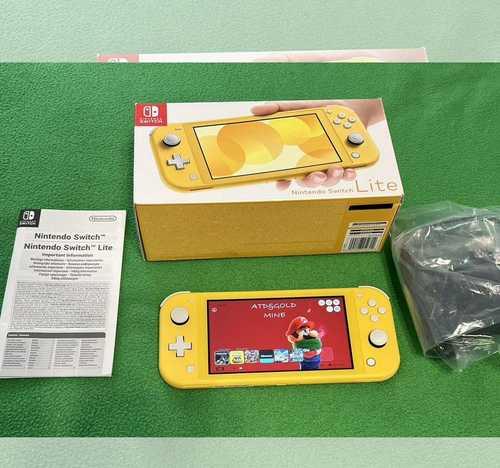 Nintendo switch lite прошитая новая