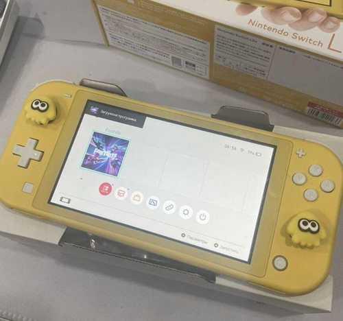 Портативная игровая приставка nintendo switch lite