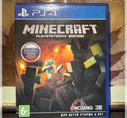 Minecraft ps4 диск