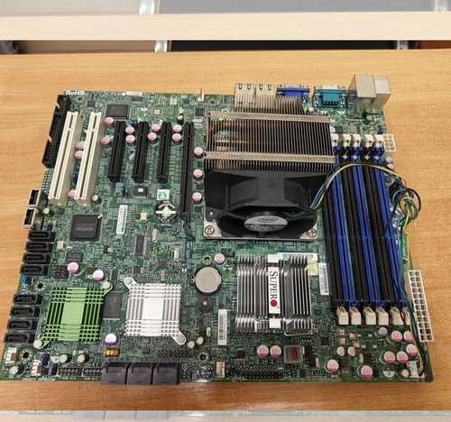 Материнская плата Supermicro X8st3f, Xeon E5504