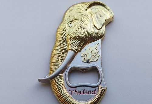 Сувенир-открывалка Слон "Thailand"