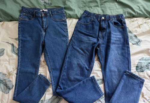 Джинсы, утеплённые джинсы, 158 см