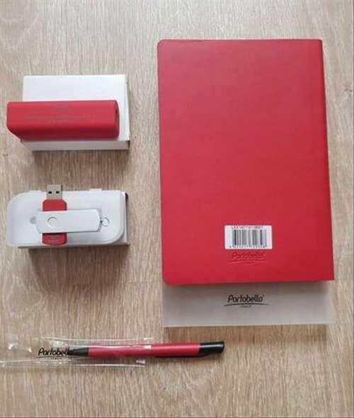 Ежедневник, флешка, ручка, аккумулятор Portobello