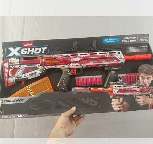 Бластер zuru X-Shot Skins Pro Series Longshot