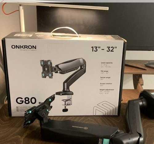 Onkron g80 кронштейн для монитора